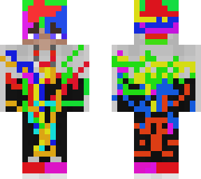COLOUR BLAST | Minecraft Skin