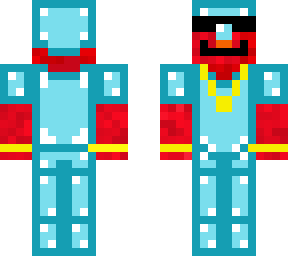 Elmo WITH DRIP | Minecraft Skin