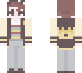 for the contest 90s to 50s style | Minecraft Skin