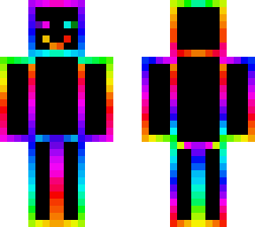 rgb man | Minecraft Skin