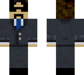 secret mustache | Minecraft Skin