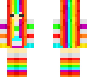 Silica (pride month ver) | Minecraft Skin