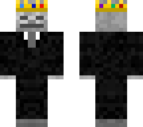 skeleton tuxedo | Minecraft Skins