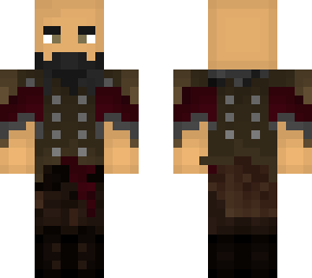 Studded Leather Armor Bandit | Minecraft Skin