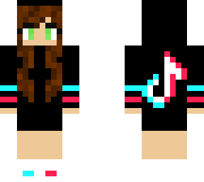tik tok girl | Minecraft Skin