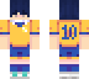 Inazuma Eleven Minecraft Skins