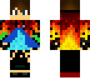 Water Gamer Boy | Minecraft Skin
