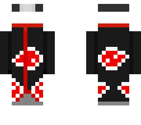 akatsuki template | Minecraft Skin