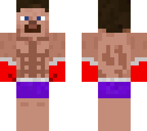Boxer Steve | Minecraft Skin