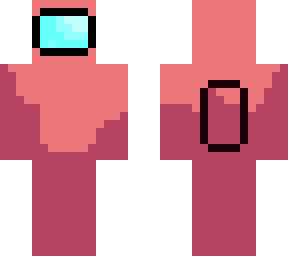 Can't Wait For Coral Color In Among Us! | Minecraft Skin