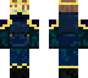 Darkstar (without full mask) | Minecraft Skin