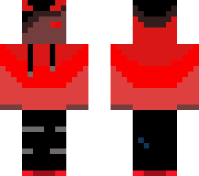 fire demon boy | Minecraft Skin