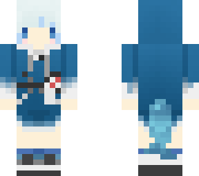 Gawr Gura | Minecraft Skin
