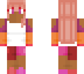 Les.bian Pride!! | Minecraft Skin