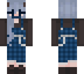 Plad emo/grunge girl | Minecraft Skin
