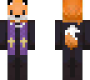 Priest fox | Minecraft Skin