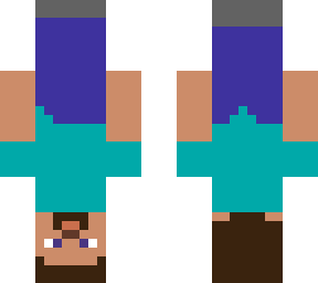 Steve Upside Down Minecraft Skins
