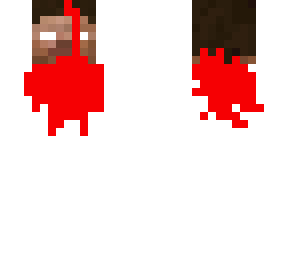 bloody head | Minecraft Skin