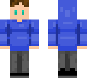 Blue Jacket | Minecraft Skin