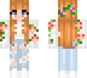 Ginger hair girl | Minecraft Skin