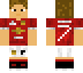 Manchester united body edited for me | Minecraft Skin