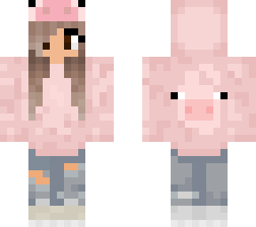 Pig Girl | Minecraft Skin