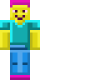 Scary steve | Minecraft Skin
