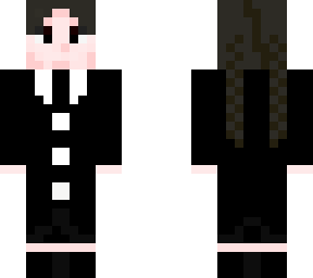 Wednesday Addams Minecraft Skins