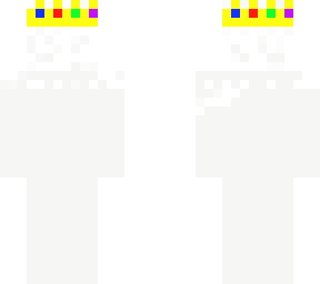White blob King/Queen | Minecraft Skin