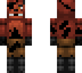 adventure withered foxy | Minecraft Skin