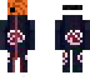 Akatsuki Obito Mask/Robe | Minecraft Skin