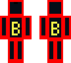 B Letter | Minecraft Skin