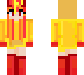 Blaze Girl | Minecraft Skin