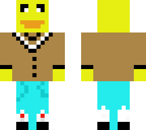 Communist Duck / Rickroll Duck | Minecraft Skin