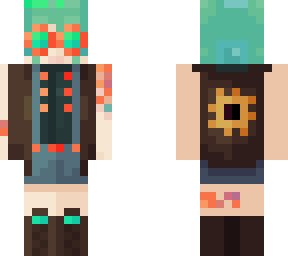 copper girl | Minecraft Skins