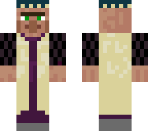 End Villager | Minecraft Skin
