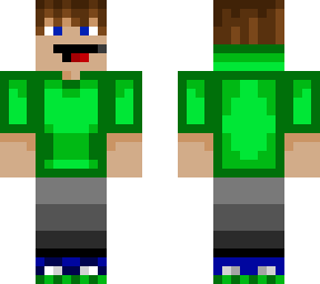 green gamer | Minecraft Skin