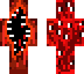 scary horror monster blood | Minecraft Skins