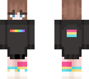 pan pride | Minecraft Skin