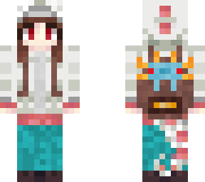 Tiggy Volts skin (original by cinnamoncookie) | Minecraft Skin