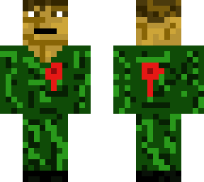 Wounded Soldier | Minecraft Skin