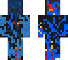 Blue fire | Minecraft Skin