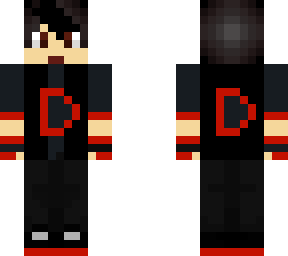 D letter minecraft skin | Minecraft Skin