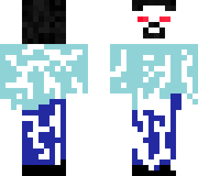 ghost steve | Minecraft Skin