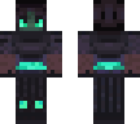 Glow Squid Armor | Minecraft Skin