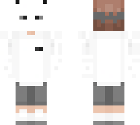 Gray Demon | Minecraft Skin