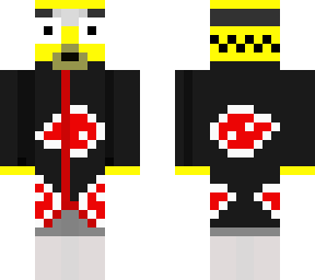Homer Simpson Akatsuki | Minecraft Skin