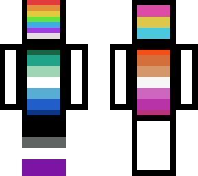 LGBTQ+ flags | Minecraft Skin