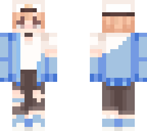 Cyan Tryhard Minecraft Skins