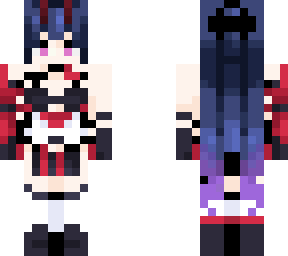 raiden mei | Minecraft Skin